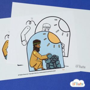 Abrahams Altars – Easy Bible Crafts for kids