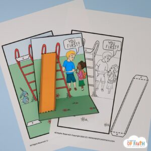 Putting Others First – Easy Bible Crafts for kids