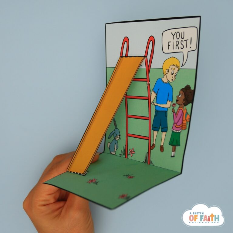 Putting Others First – Easy Bible Crafts for kids