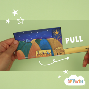 Wise Men Follow the Star Craft – Easy Bible Crafts for kids