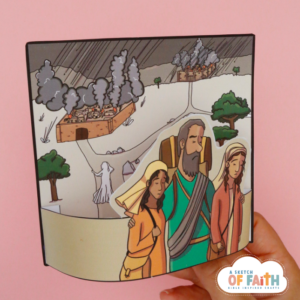 Lot Flees Sodom – Easy Bible Crafts for kids